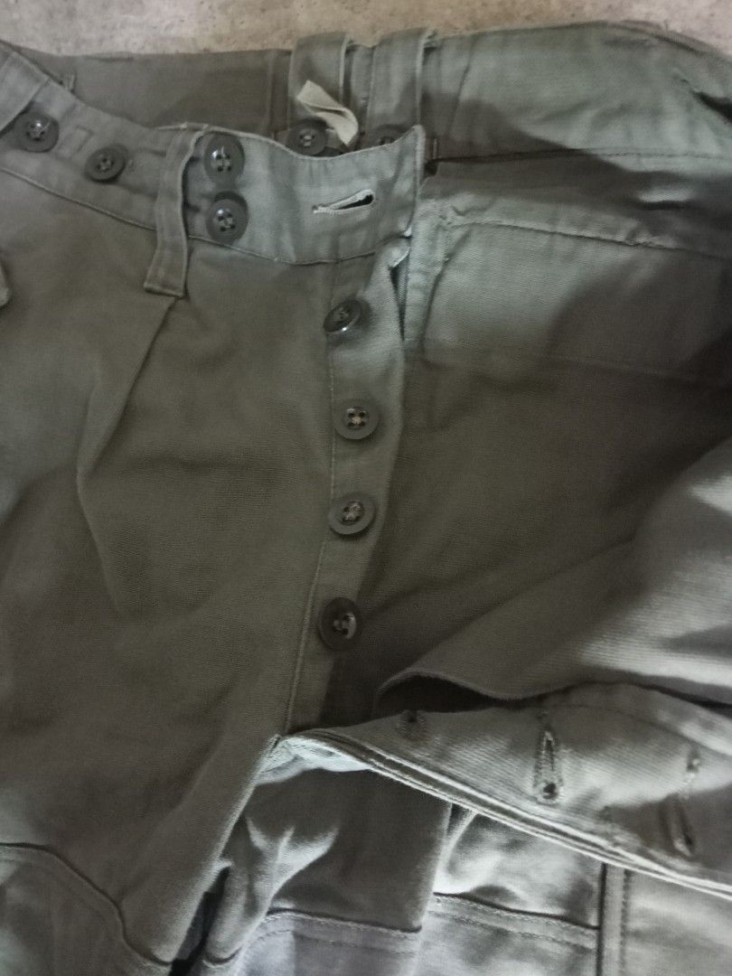 German military pants, Men's Fashion, Bottoms, Trousers on Carousell