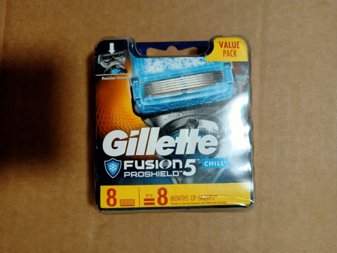 Gillette Fusion Proshield 5 CHILL, Beauty & Personal Care, Men's ...
