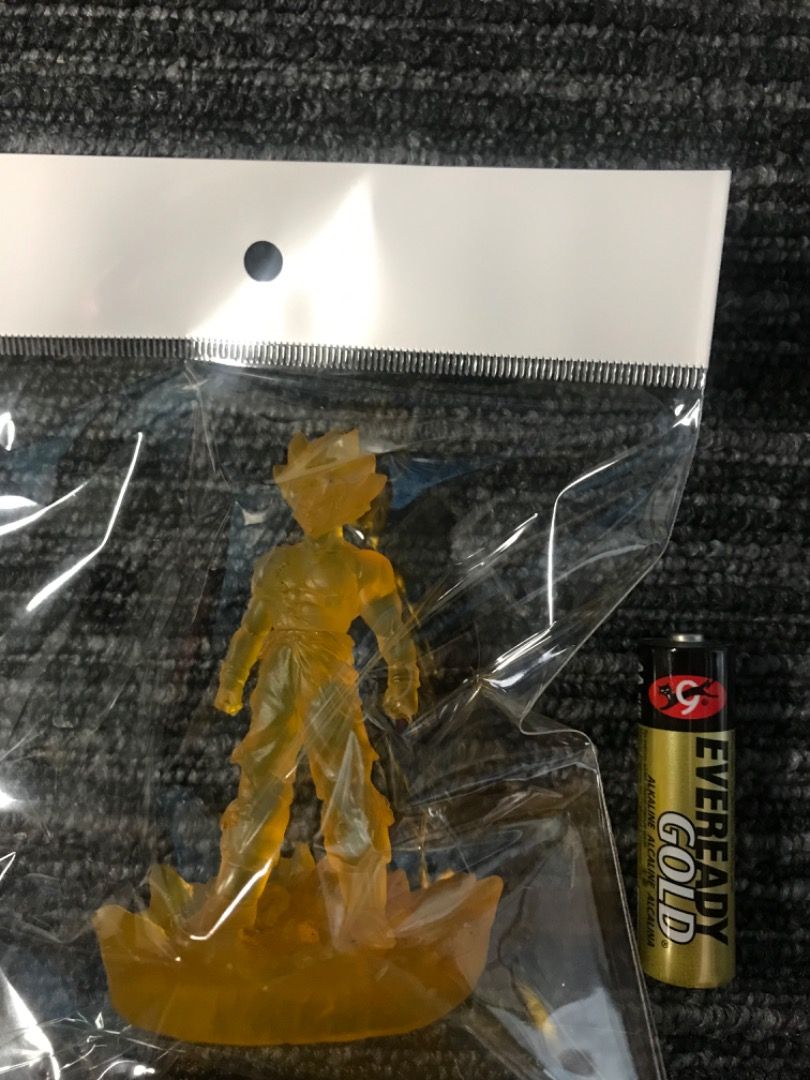 Goku clear figure, Hobbies & Toys, Toys & Games on Carousell