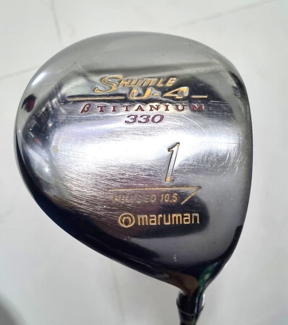 Golf Maruman Shuttle U-4 Titanium 330 Fujikura, Sports Equipment ...