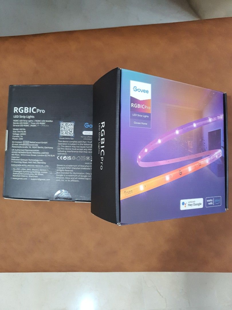 Govee RGBIC Pro LED Strips (5m), Furniture & Home Living, Lighting ...