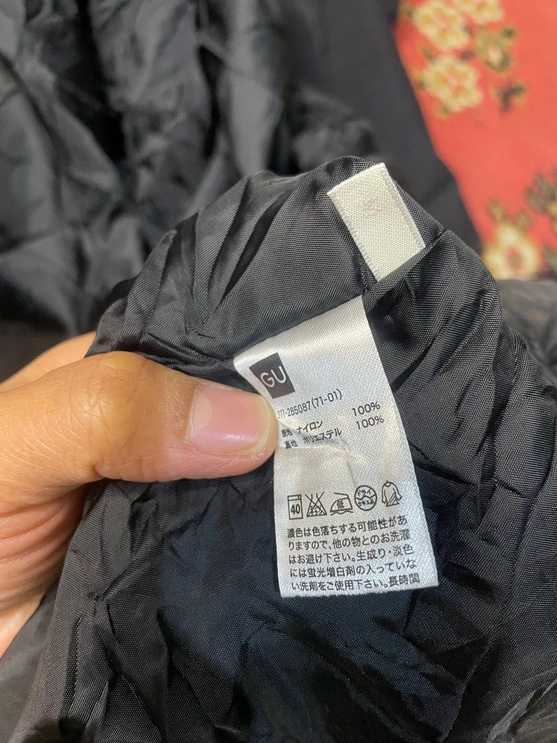 GU Uniqlo Oversized Nylon Jacket, Men's Fashion, Coats, Jackets and ...