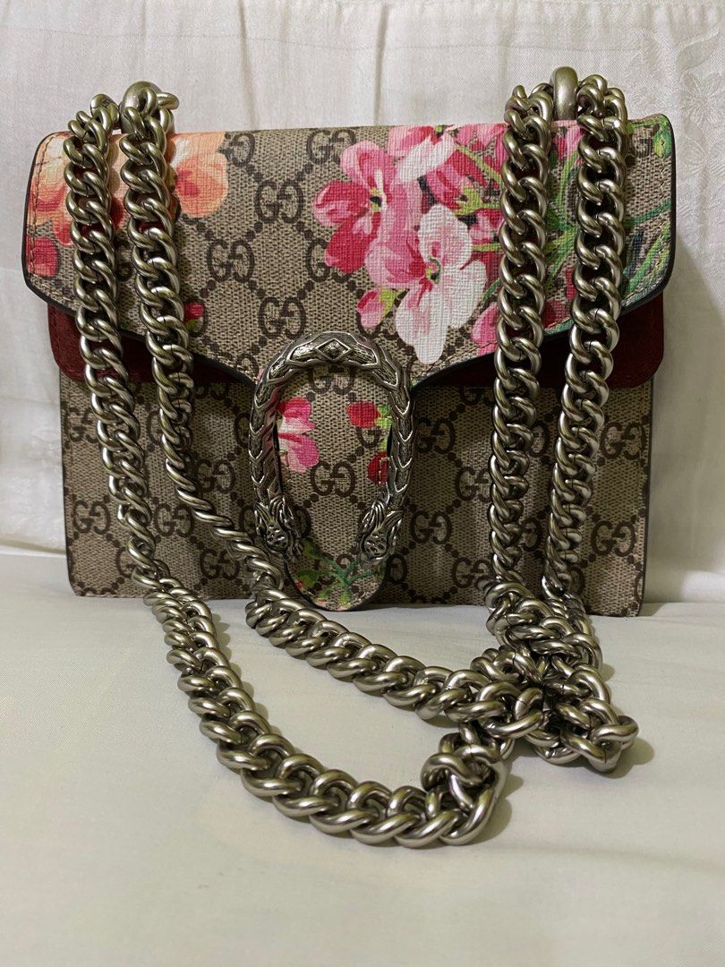 Gucci floural chain Limited Edition Small, Luxury, Bags & Wallets on ...