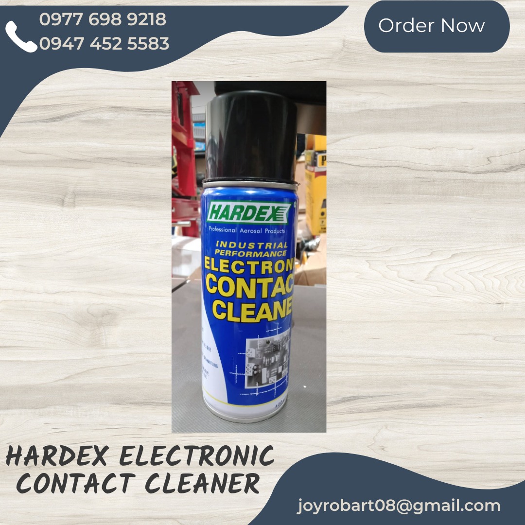 HARDEX ELECTRONIC CONTACT CLEANER, Commercial & Industrial ...