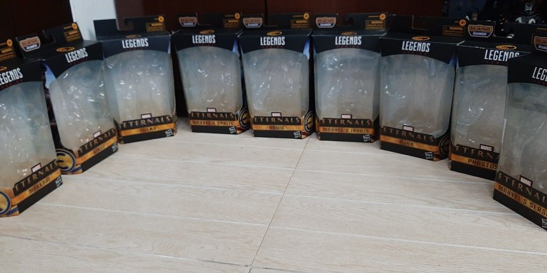 Hasbro Marvel Legends Eternals Boxes ONLY (Complete), Hobbies & Toys ...