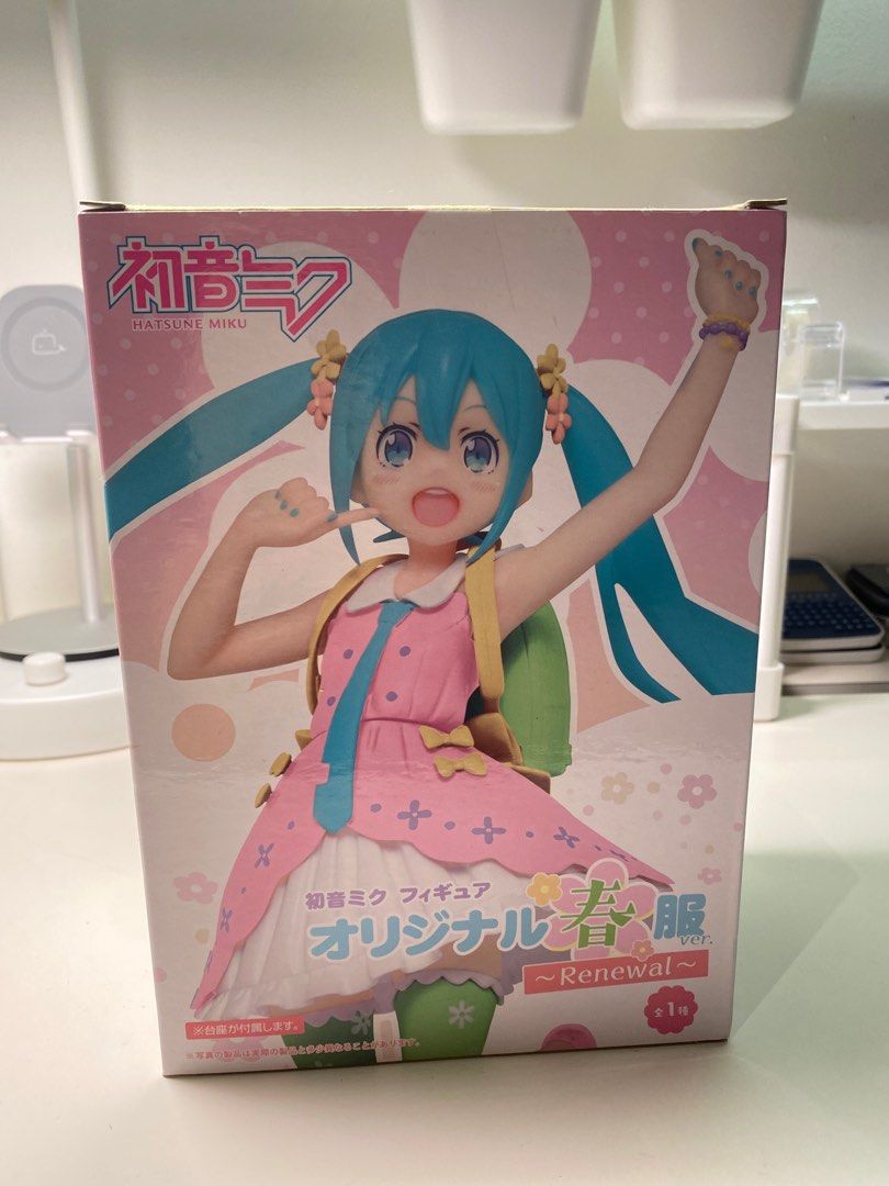 Hatsune Miku Original Spring Clothes Ver. -Renewal- figure, Hobbies ...
