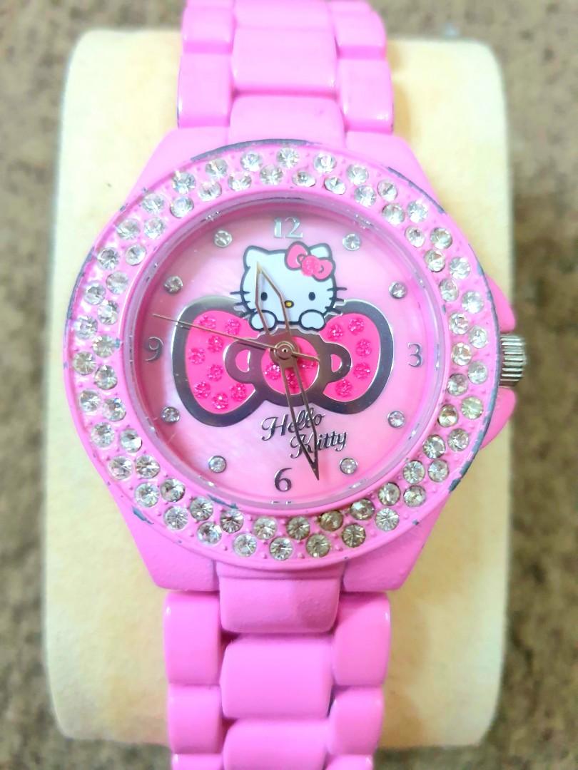 HELLO KITTY WATCH, Women's Fashion, Watches & Accessories, Watches on ...