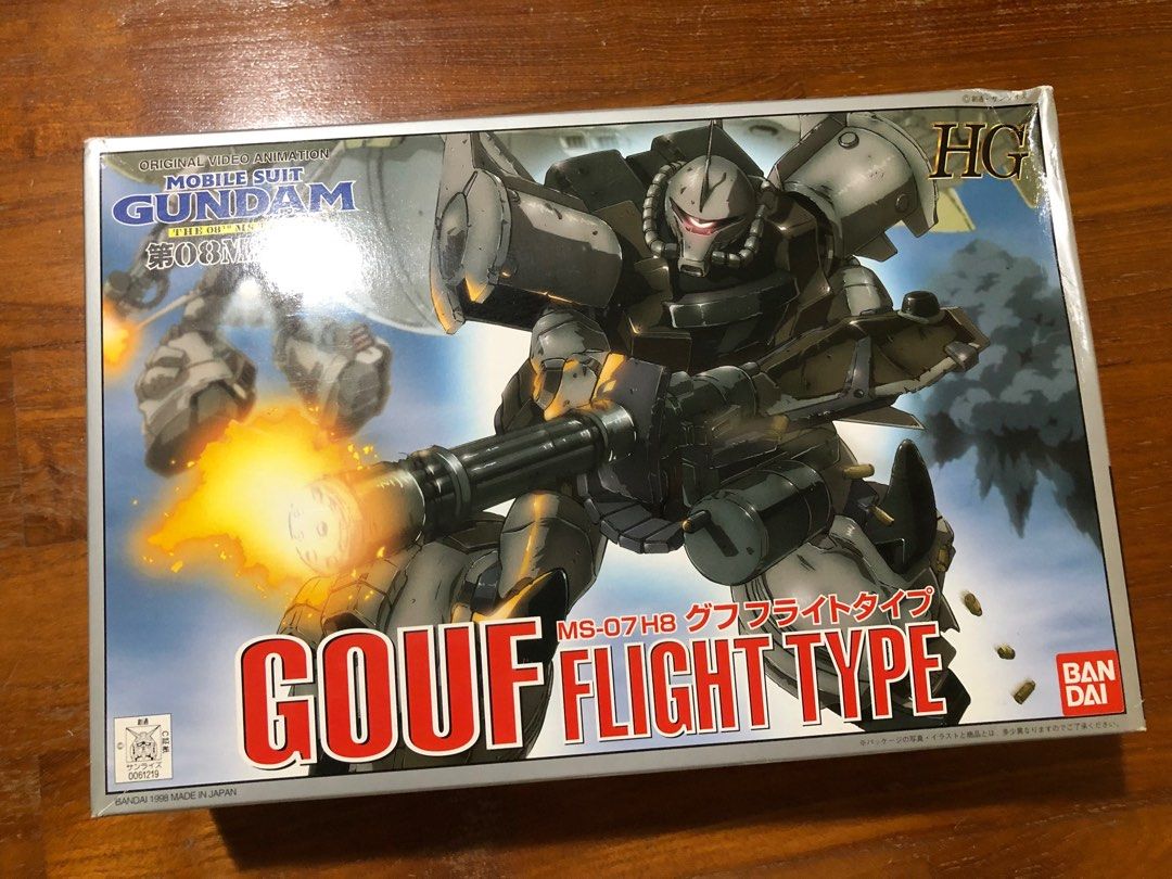 HG Gouf Flight Type (Not P-Bandai. Vintage) Gundam The 08th MS Team ...