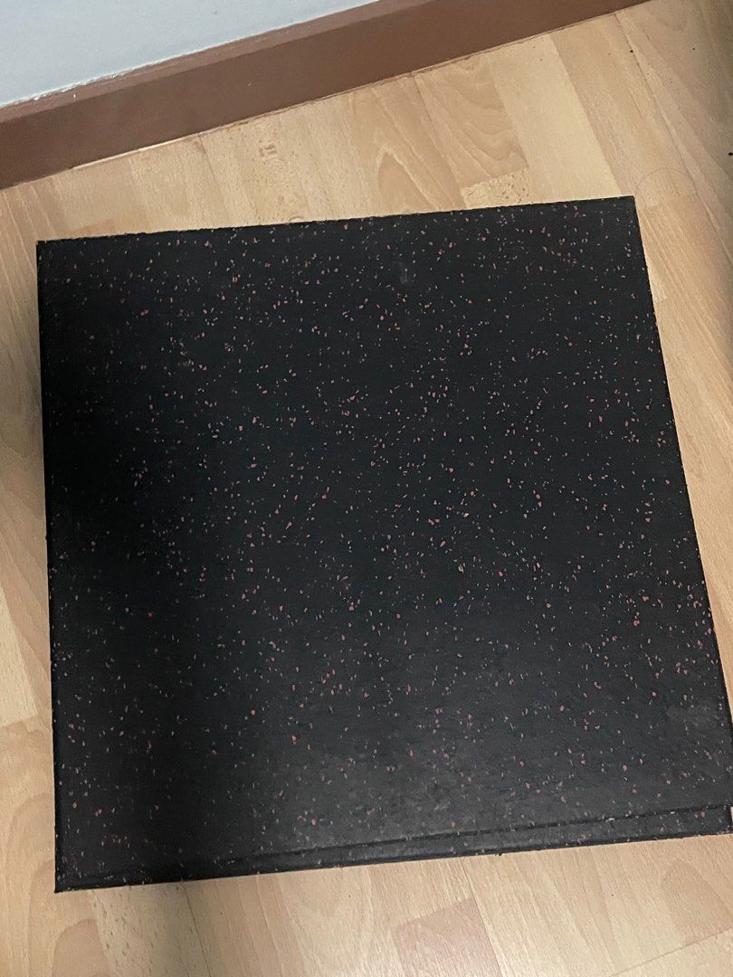 High density rubber gym mats, Sports Equipment, Exercise & Fitness ...