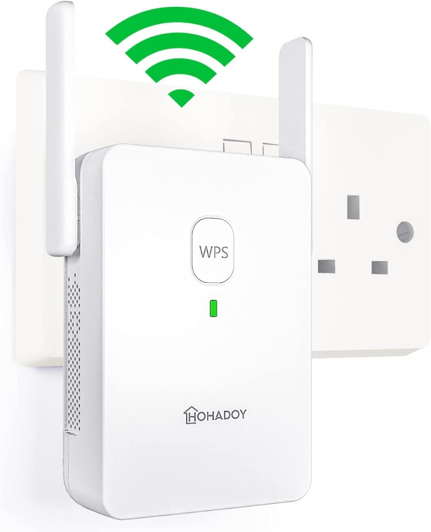 HOHADOY WiFi Booster Range Extender, 1200Mbps Wireless Signal Repeater ...