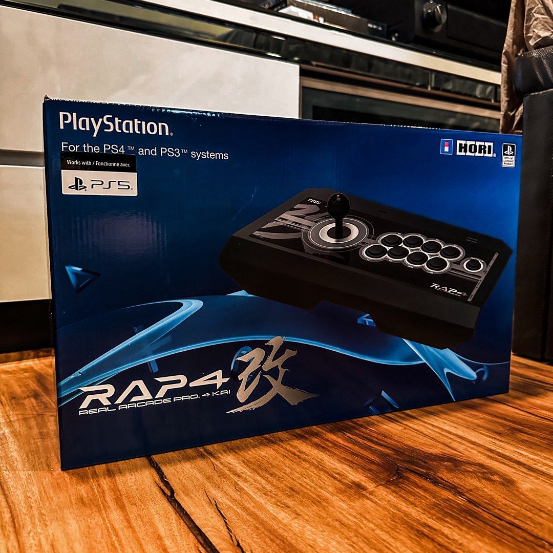 HORI Rap4 Real Arcade Pro.4 Kai Arcade Stick, Video Gaming, Gaming ...