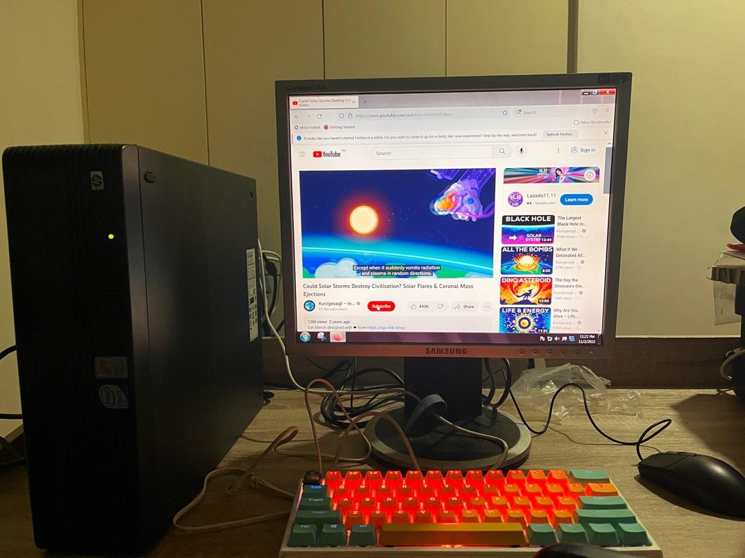 HP core 2 duo desktop, Computers & Tech, Desktops on Carousell