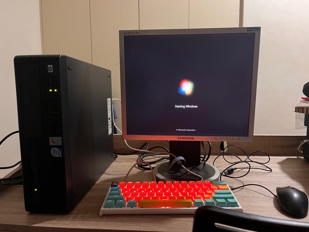 HP core 2 duo desktop, Computers & Tech, Desktops on Carousell