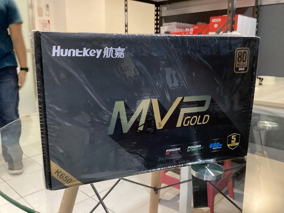 Huntkey 650W MVP Gold 80Plus Gold True Rated PSU Fully Modular K650, Computers & Tech, Parts ...