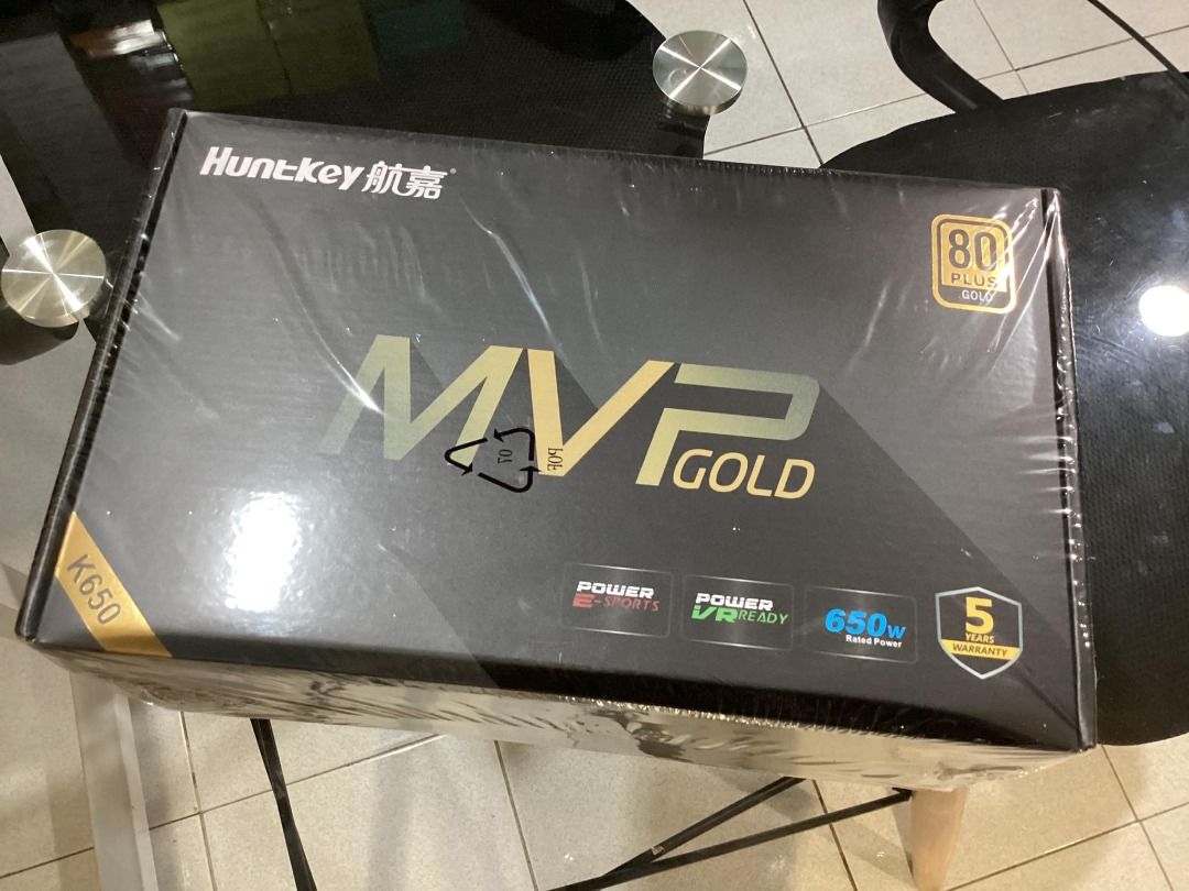 Huntkey 650W MVP Gold 80Plus Gold True Rated PSU Fully Modular K650, Computers & Tech, Parts ...