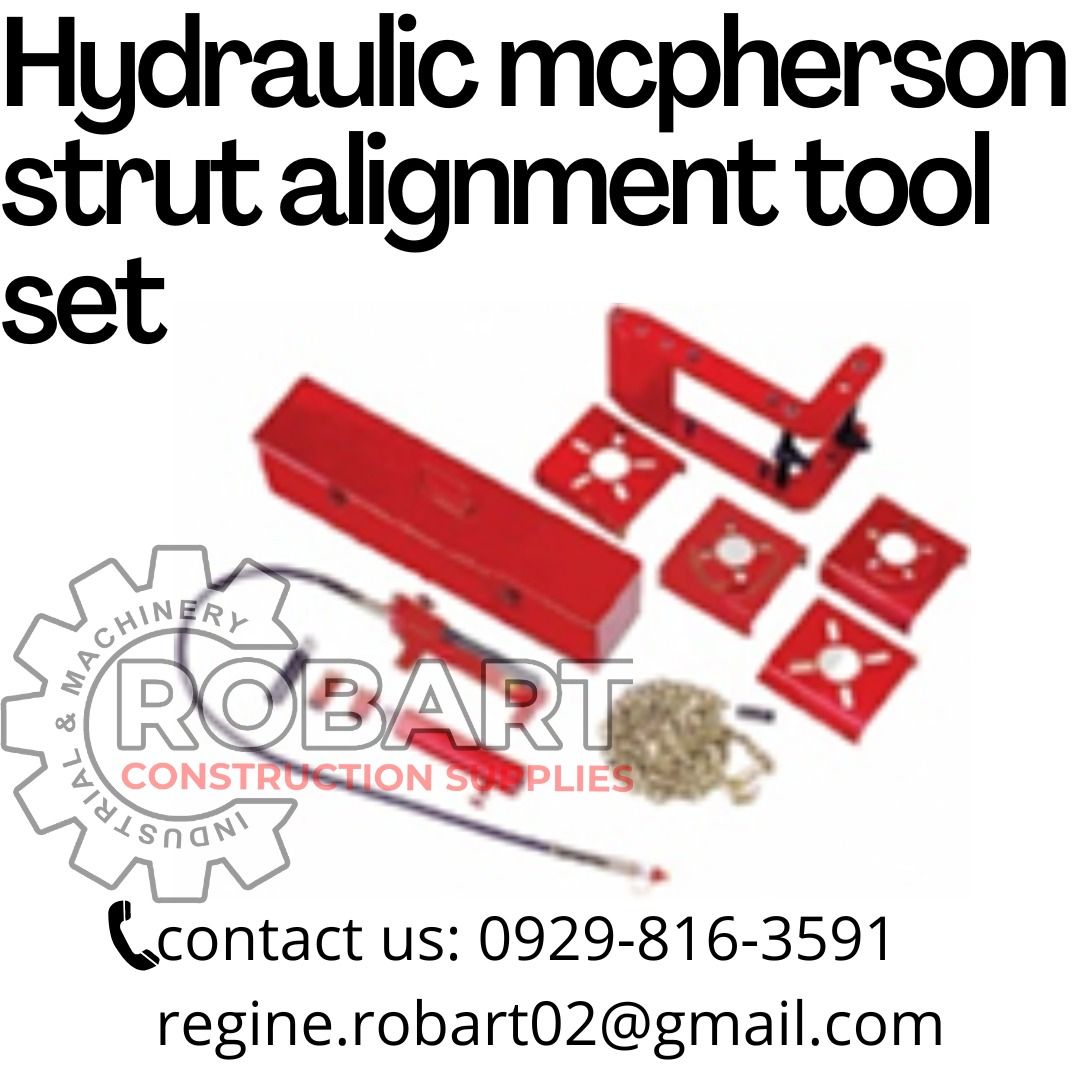 Hydraulic McPherson strut alignment tool set, Commercial & Industrial ...