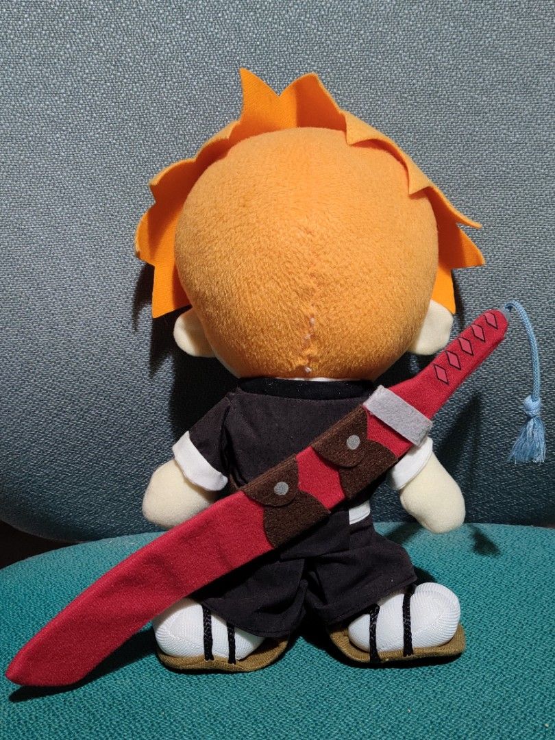 Ichigo Kurosaki plush doll - Bleach, Hobbies & Toys, Toys & Games on ...