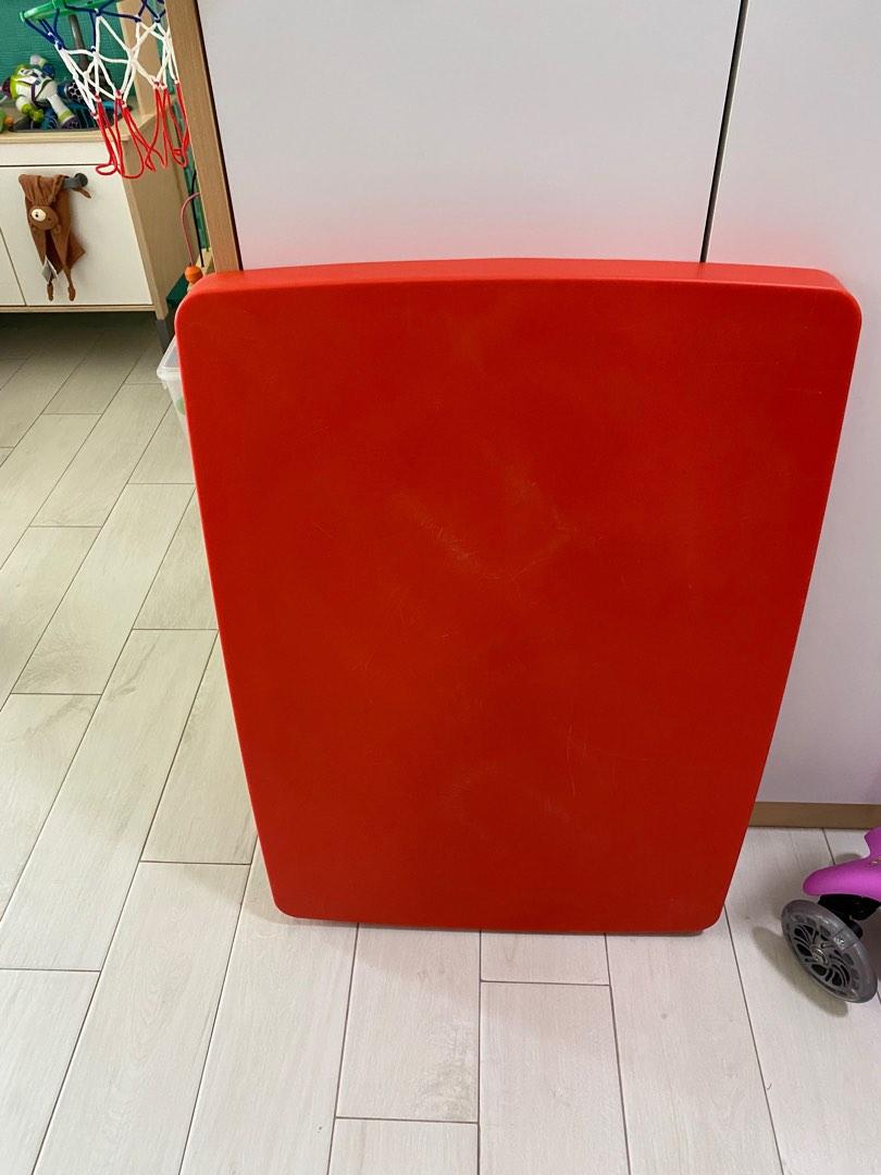 Ikea children red table, Babies & Kids, Baby Nursery & Kids Furniture ...