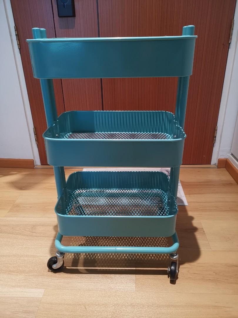 Ikea Trolley, Furniture & Home Living, Furniture, Shelves, Cabinets ...