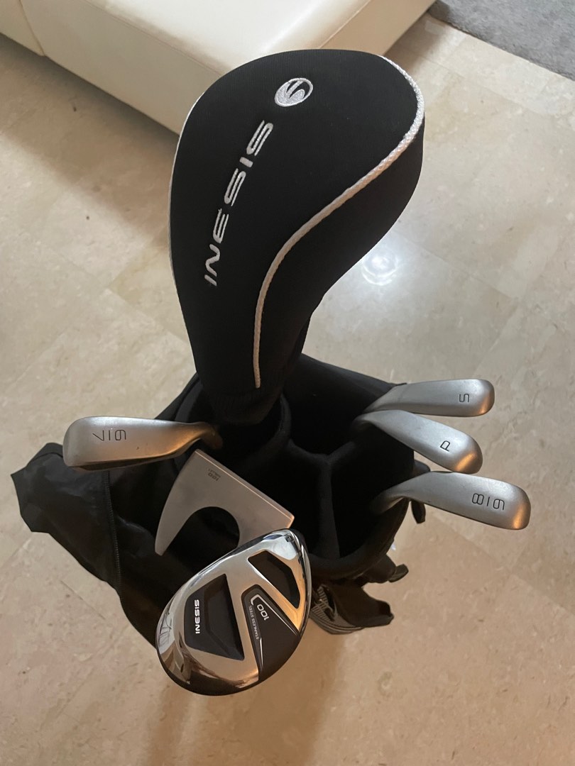Inesis 6 club 1 putter set, Sports Equipment, Sports & Games, Golf on ...