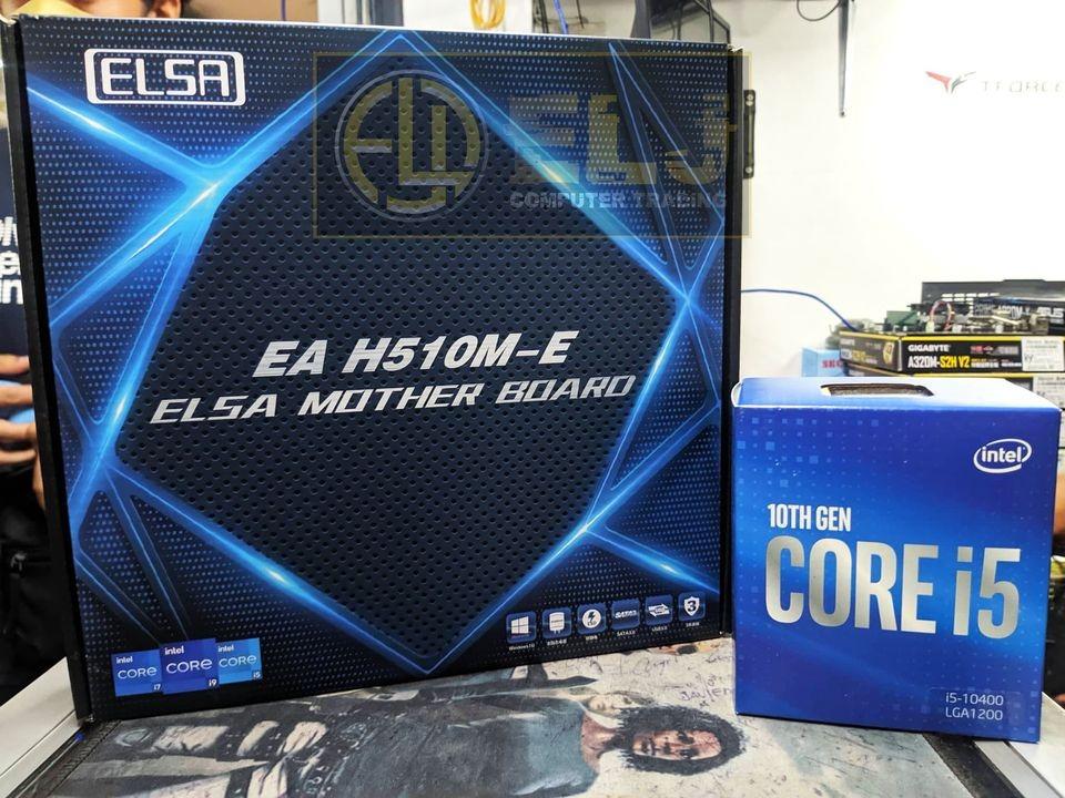 INTEL CORE I5 10400 + ELSA H510M E, Computers & Tech, Parts ...