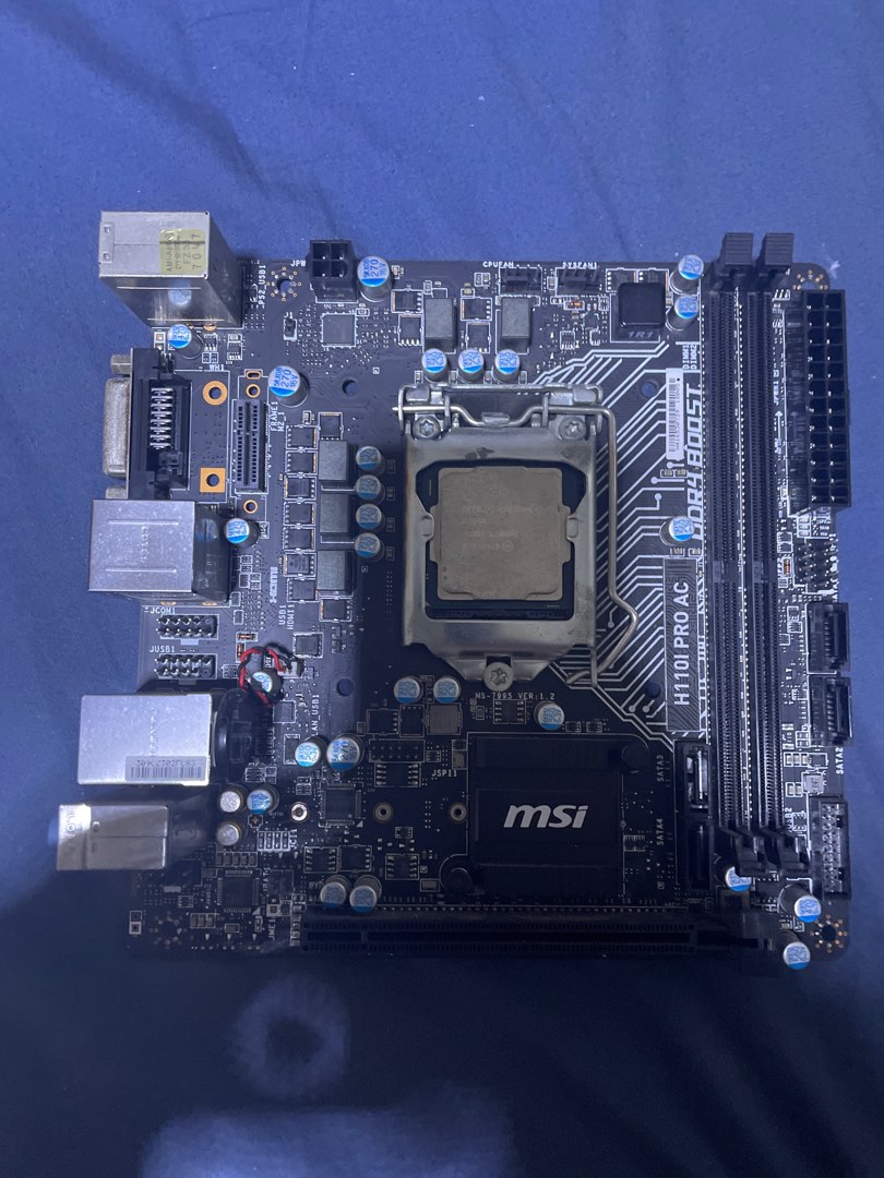 Intel Pentium G4560 and MSI H110I Pro AC combo, Computers & Tech, Parts ...