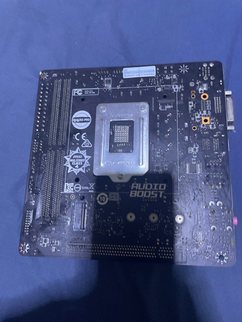 Intel Pentium G4560 and MSI H110I Pro AC combo, Computers & Tech, Parts ...