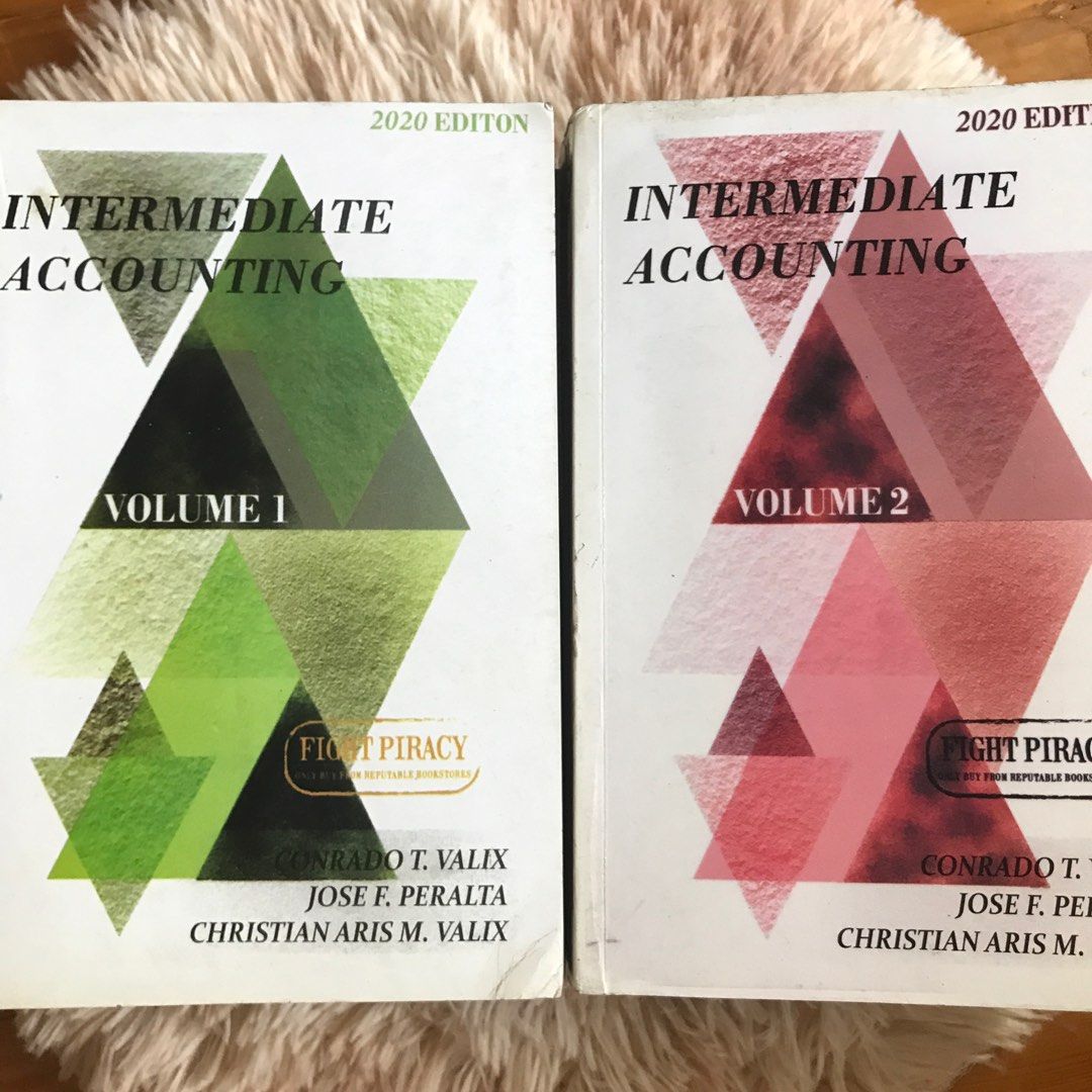 Intermediate Accounting 1 & 2 Valix book, Hobbies & Toys, Books & Magazines, Textbooks on Carousell