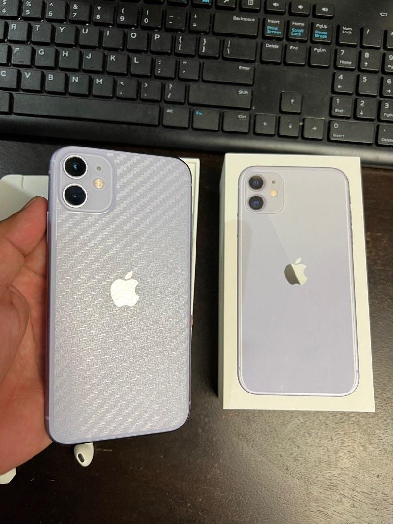 iPhone 11 128GB PURPLE 83% Battery health Factory Unlocked, Mobile ...