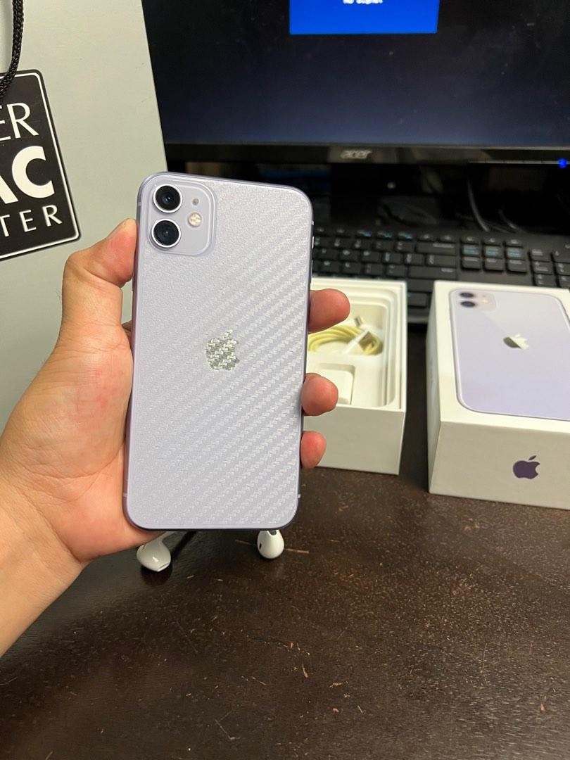 iPhone 11 128GB PURPLE 83% Battery health Factory Unlocked, Mobile ...