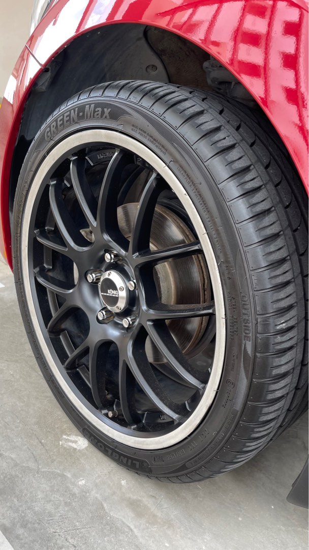 Japan Konig by Enkei 18 inch rim wheel set for sales, Car Accessories ...