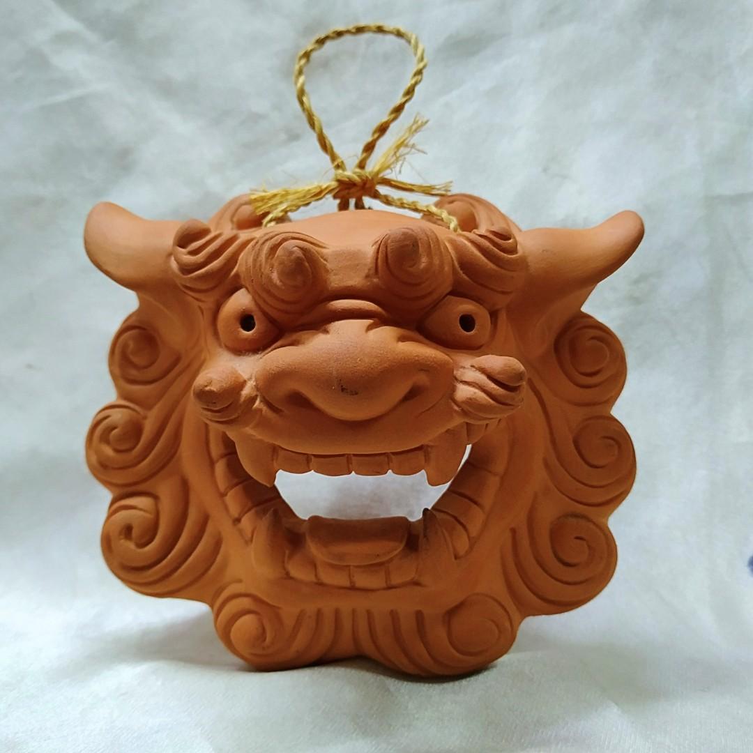Japanese Okinawa Cobalt Ryukyu Shisa Shishi Lions Foo Dogs Good Luck ...