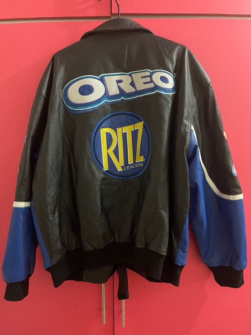 Jeff Hamilton Oreo Ritz Leather Jacket, Women's Fashion, Coats, Jackets ...