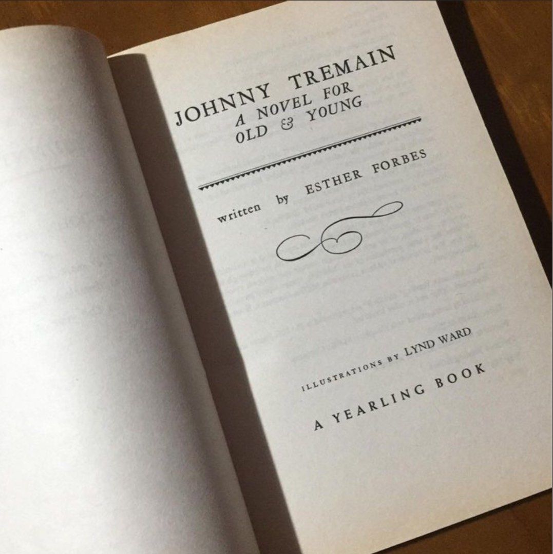 Johnny Tremain by Esther Forbes, Hobbies & Toys, Books & Magazines ...