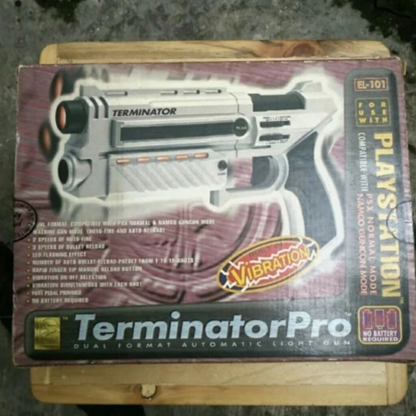 Joystick Pistol Playstation Terminator Pro, Video Game, Aksesori di ...