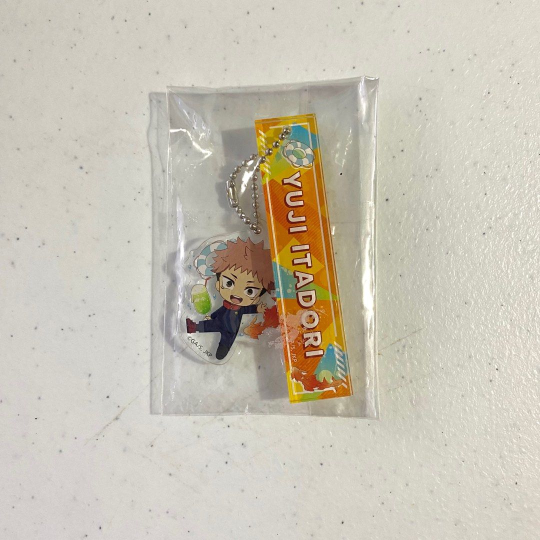 Jujutsu Kaisen Keychain - Yuji itadori, Hobbies & Toys, Memorabilia ...