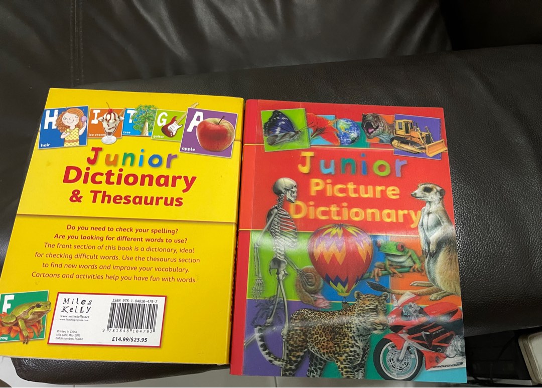 Junior picture Dictionary, Hobbies & Toys, Books & Magazines, Children ...