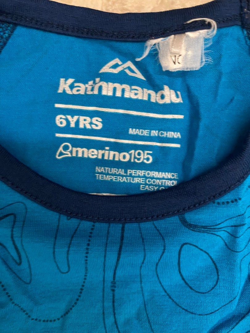Kathmandu Merino 195 base layer, Babies & Kids, Babies & Kids Fashion ...