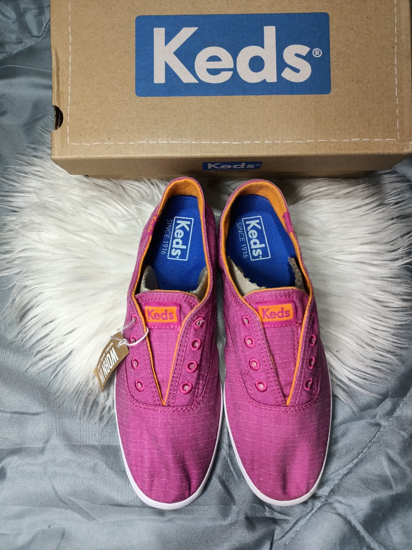 Keds Chillax Ripstop Pink, Women's Fashion, Footwear, Sneakers on Carousell