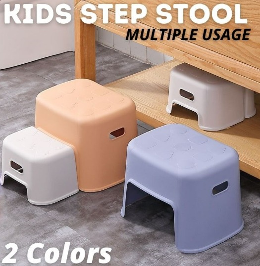 Kids Double Step Stool with Anti-Slip Design | Multiple Usage as Double ...
