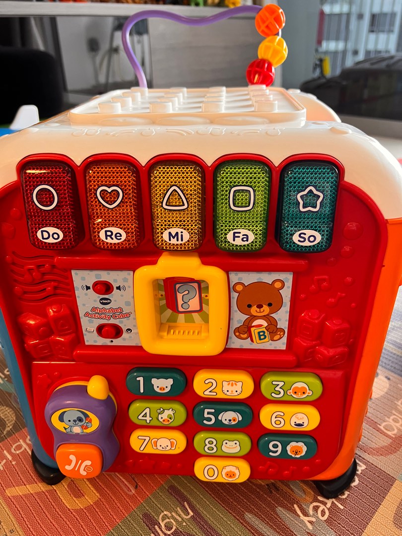 Kids learning cube, Babies & Kids, Infant Playtime on Carousell