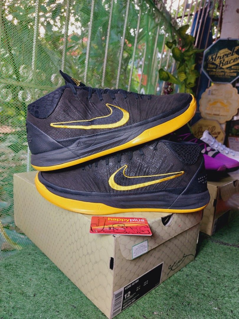 Kobe ad mid "black mamba", Men's Fashion, Footwear, Sneakers on Carousell