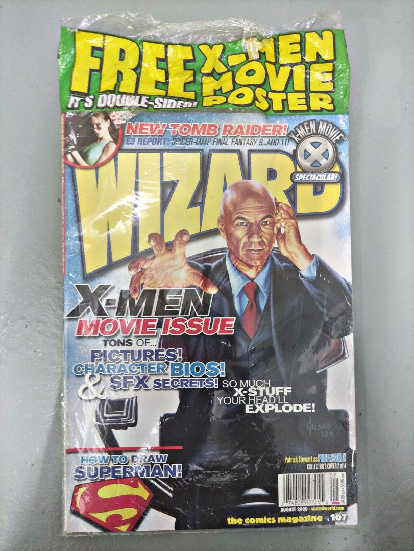 Komik Wizard: The Comics Magazine #107 - X-Men Movie Issue, Hobbies ...