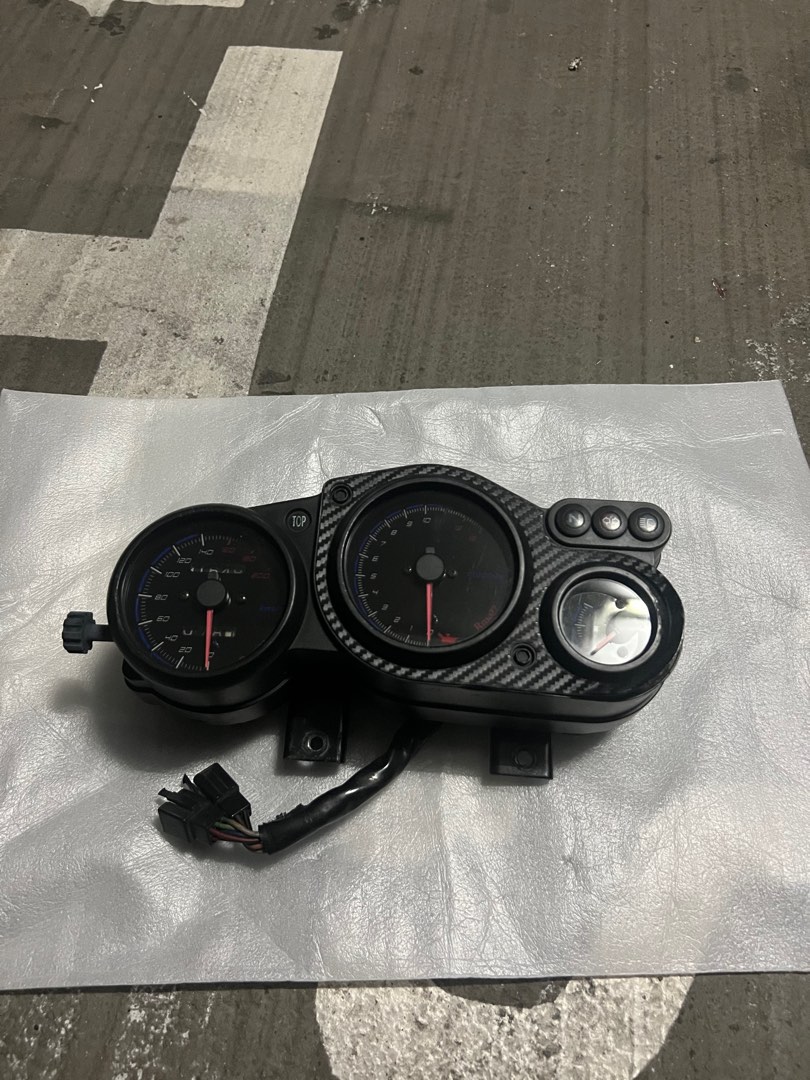 krr custom meter, Motorcycles, Motorcycle Accessories on Carousell