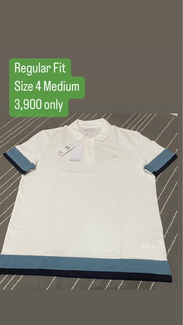 Lacoste Men's Regular Fit Polo Shirt, Men's Fashion, Tops & Sets, Tshirts & Polo Shirts on Carousell