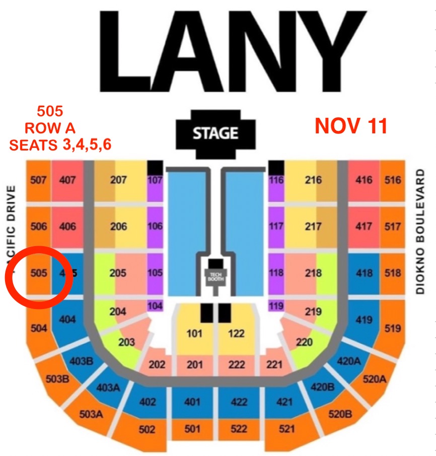 Lany Manila Concert Tickets GA DAY 1 NOV 11, Tickets & Vouchers, Event ...