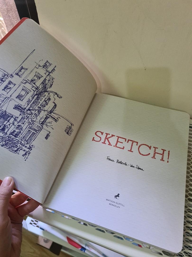Learn How to Sketch book by France Bellenille Van stone, Hobbies & Toys ...