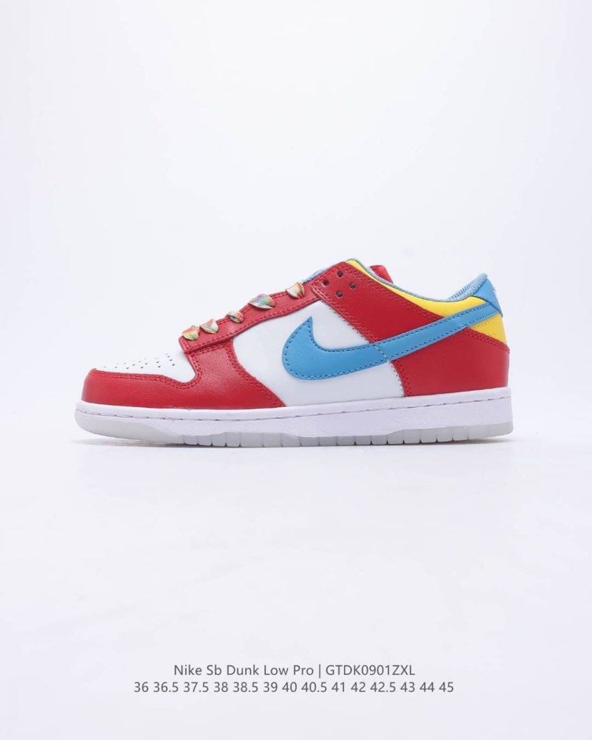 LeBron James x Nike Dunk Low Men's and women's skateboard shoes, 他的時尚 ...