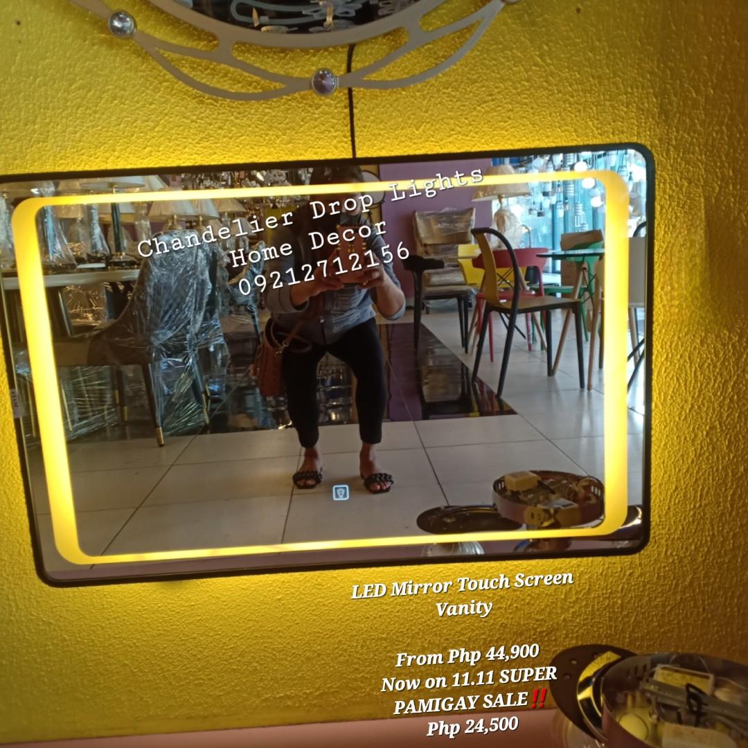 Led mirror touch screen vanity, Furniture & Home Living, Home Decor ...