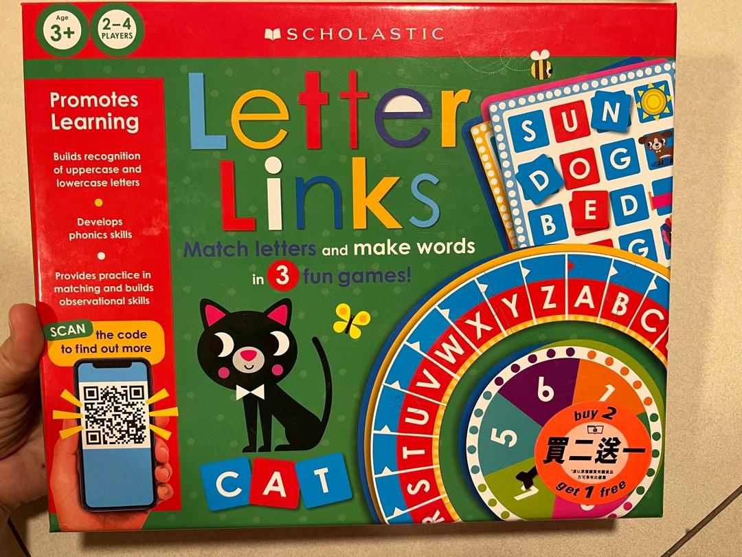 Letter links alphabets, 興趣及遊戲, 玩具 & 遊戲類 - Carousell
